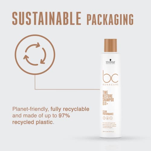 BC BONACURE Q10+ Time Restore Micellar Shampoo, 8.5-Ounce