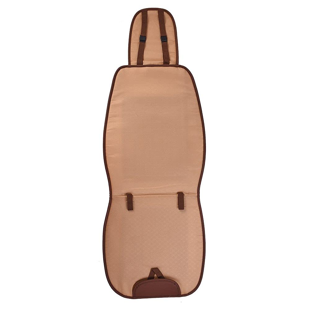 Blueshyhall Wooden Beaded Car Seat Cover Comfortable Massage Car Seat Cushion Cool Breathing–Universal SUV Auto Office Home, Brown