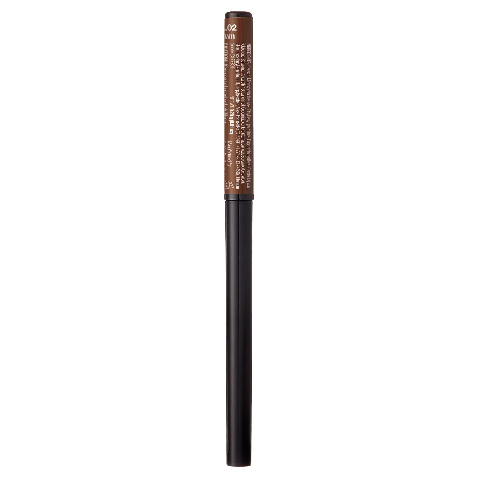 Ruby Kisses Auto Lip Liner Pencil, Long Lasting & Non-Fading, Smooth Application, Non-Feathering with Rich Color, No Sharpener Needed, Ideal for Full Lips Look (Brown) (3 PACK)
