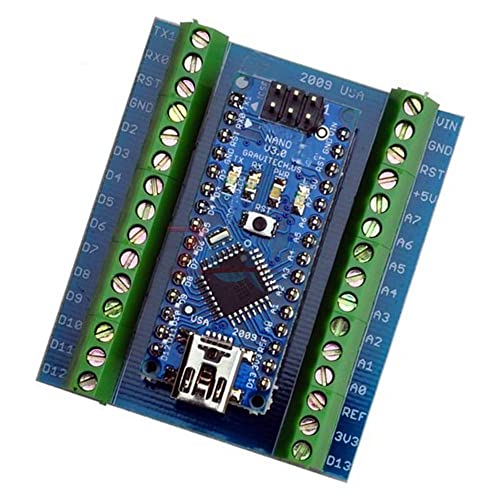 1Pcs Standard Terminal Adapter Board for Arduino Nano V3.0 AVR ATMEGA328P ATMEGA328P-AU Module 100%