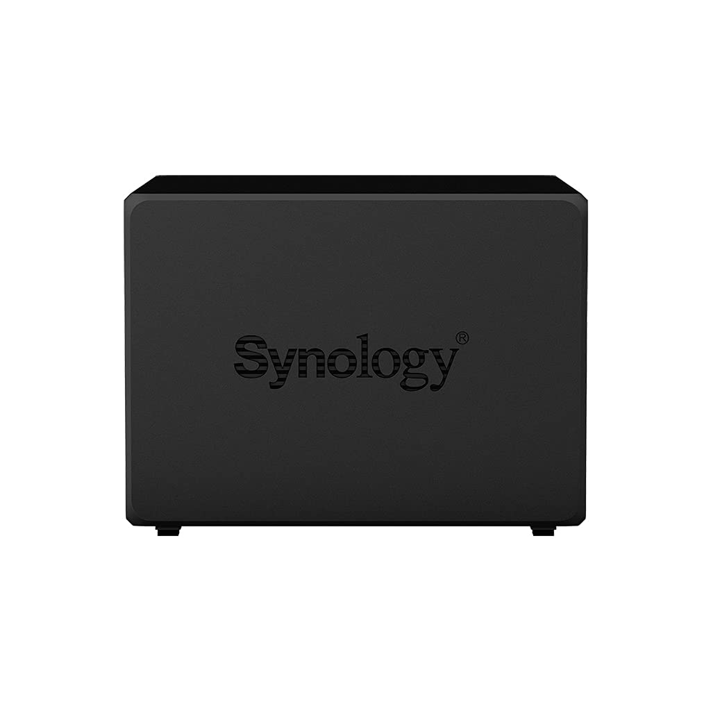 Synology DiskStation DS1520+ NAS Server for Business with Celeron CPU, 8GB DDR4 Memory, 1TB M.2 SSD, 20TB HDD, DSM Operating System