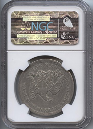 1843 Liberty Seated Dollar AU Details NGC #3583564-001