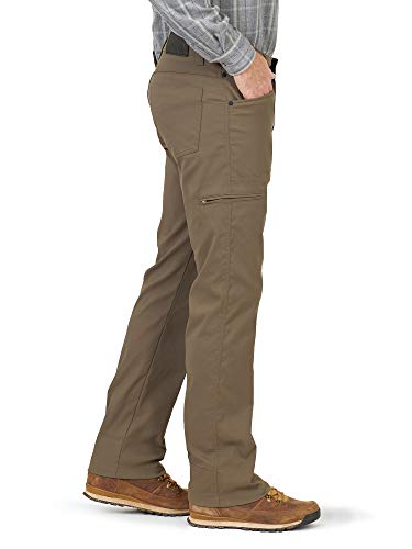 ATG by Wrangler Men's Synthetic Utility Pant, morel, 36W x 34L