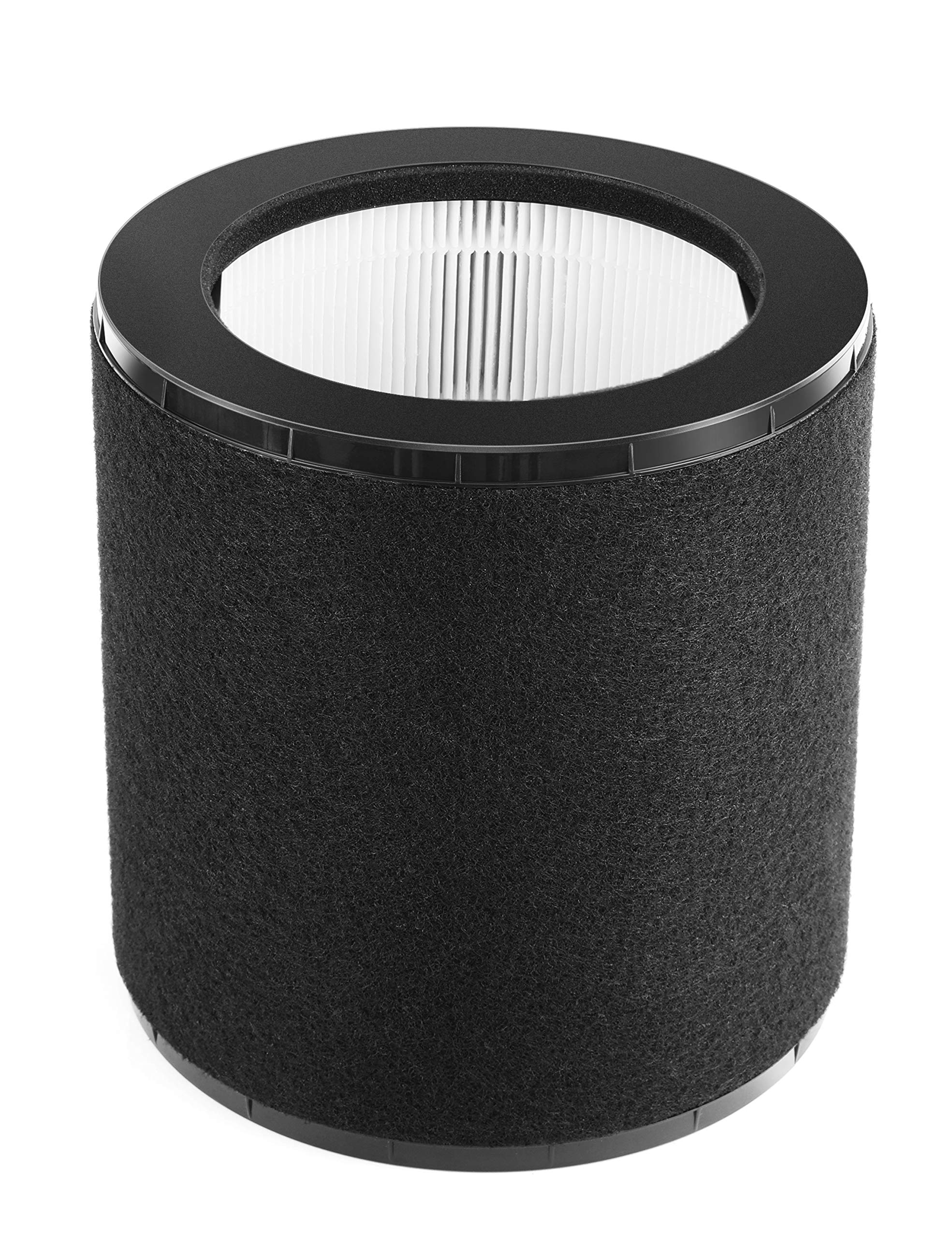 Air Purifier Replacement Filter, 3-in-1 True HEPA Filter, Removes up to 99.95% of Pet Hair, Pollen, Pet Dander, Mold Spores, Odor, Smoke, and Dust, Compatible with Air Purifier AP008