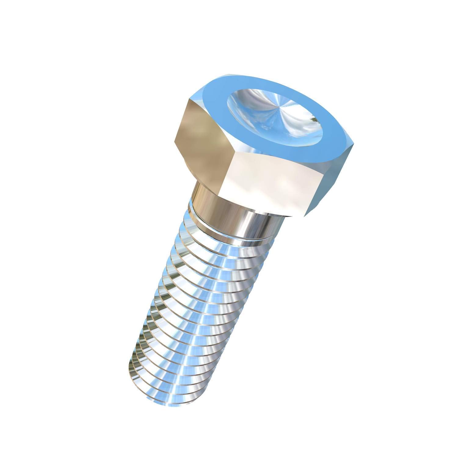 Allied Titanium 0004271, (Pack of 4) 3/8-16 X 1-1/4 UNC Titanium Hex Head Bolt, Grade 5 (Ti-6Al-4V)