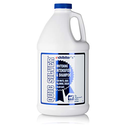 exhibitor's Quic Silver 64 Ounce Quic Sheen 16 Ounce Value Pack Revolutionary Shampoo for Dogs and Horses for The Ultimate Value