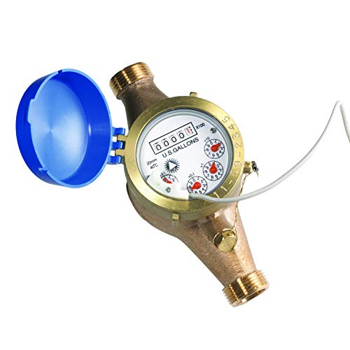 Lead-Free Water Meter Pulser/NSF 3/4" x 1" - 4 Pulses/Gallon
