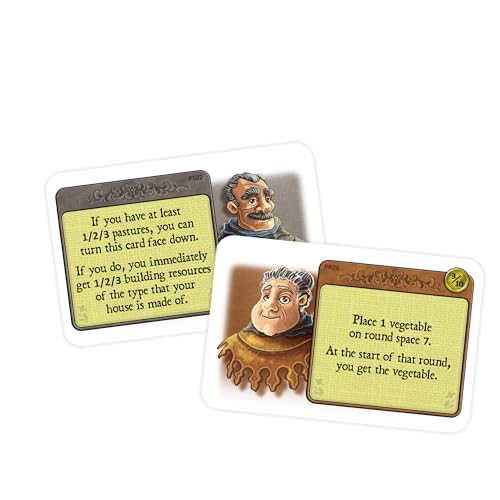 Agricola (Revised Edition) Consul Dirigens Deck Expansion | Farming Strategy Game | Advanced Board Game | Ages 12+ | 1-4 Players | Avg. Playtime 90 Mins | Made by Lookout Games, Multicolor (LK0142)