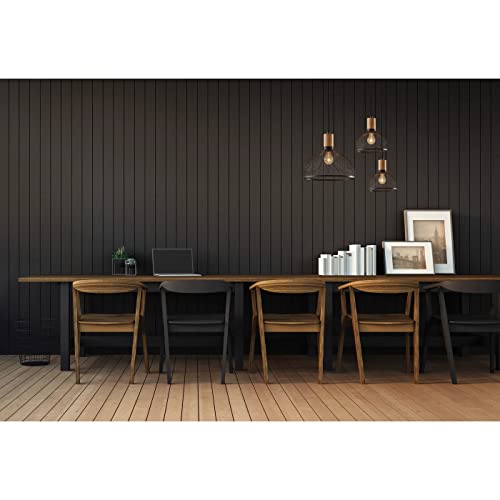Adesso Home 6268-01 Transitional One Light Pendant from Dale Collection in Black Finish, 13.25 inches