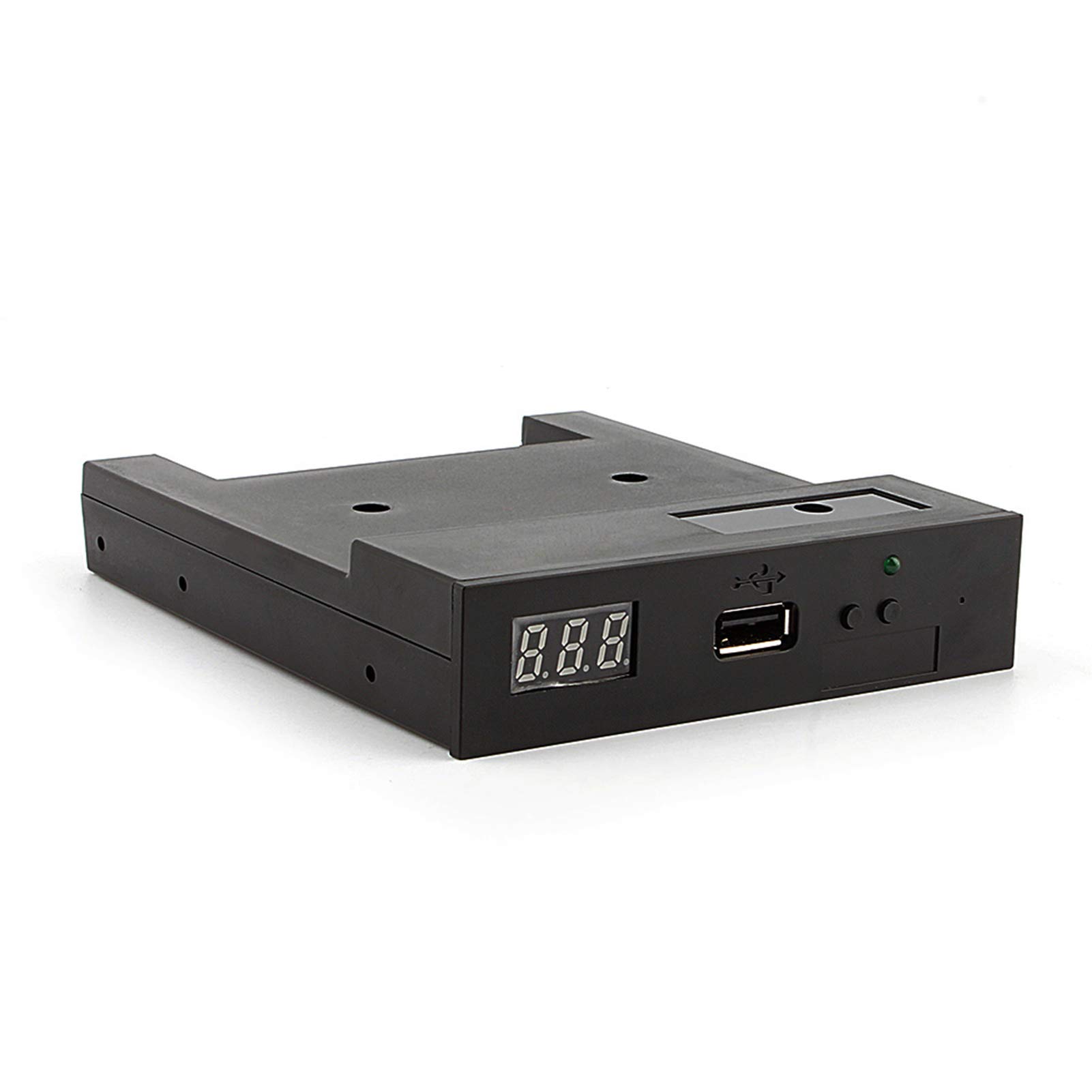 Candeon Floppy Disk Drive, 3.5 inch 1000 Simulation Floppy Disk Drive Emulator Plug Floppy Disk Drive