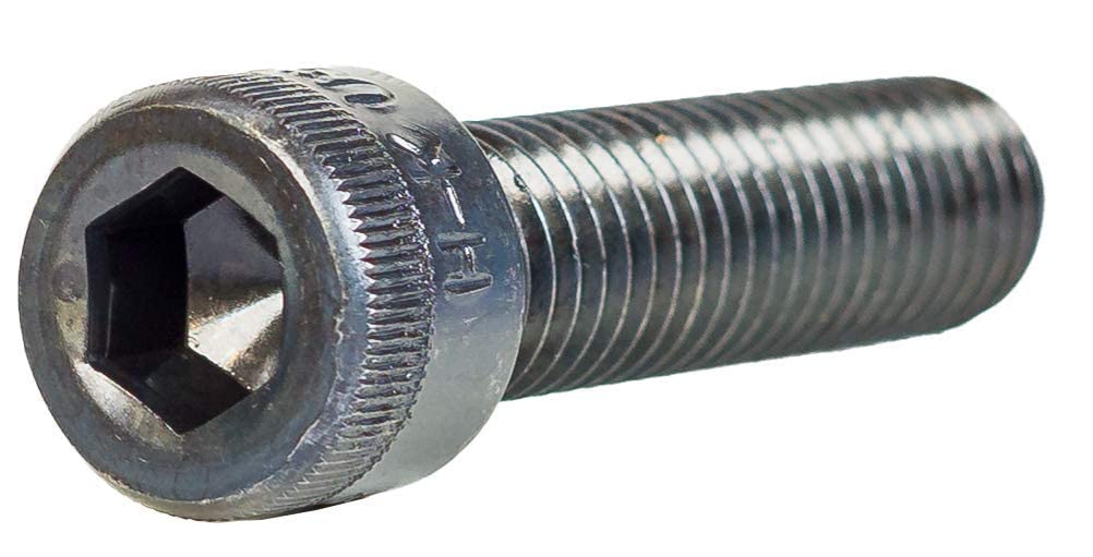 HOLO-KROME 73116 3/8"-24 x 2-1/4" ASTM A574 Hex Drive Black Oxide Finish Alloy Steel Socket Cap Screw - Made in The USA (Pack of 50)