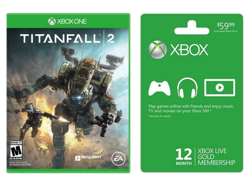 12 Month Xbox Live Card + Titanfall 2 - Xbox One