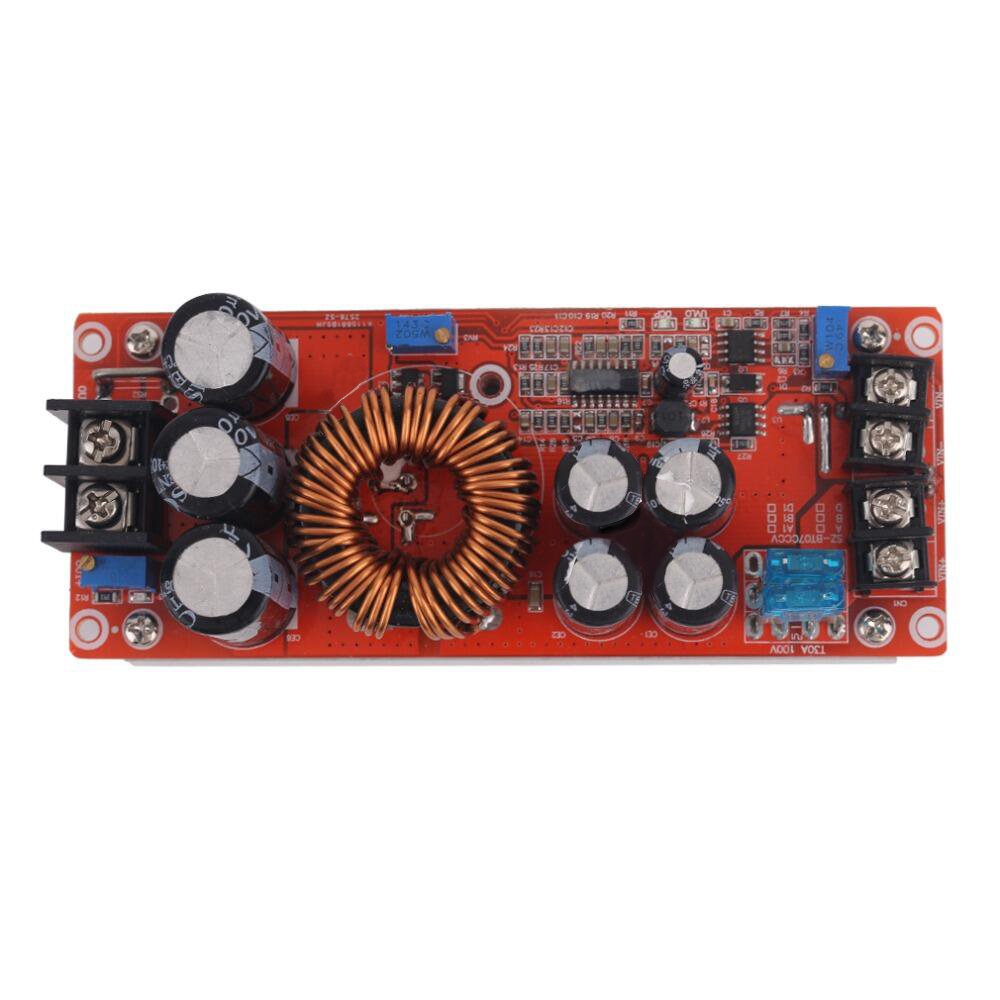 Aideepen 1200W 20A DC Converter Boost Car Step-up Power Supply Module Adjustable Voltage Converter 8-60V to 12-83V