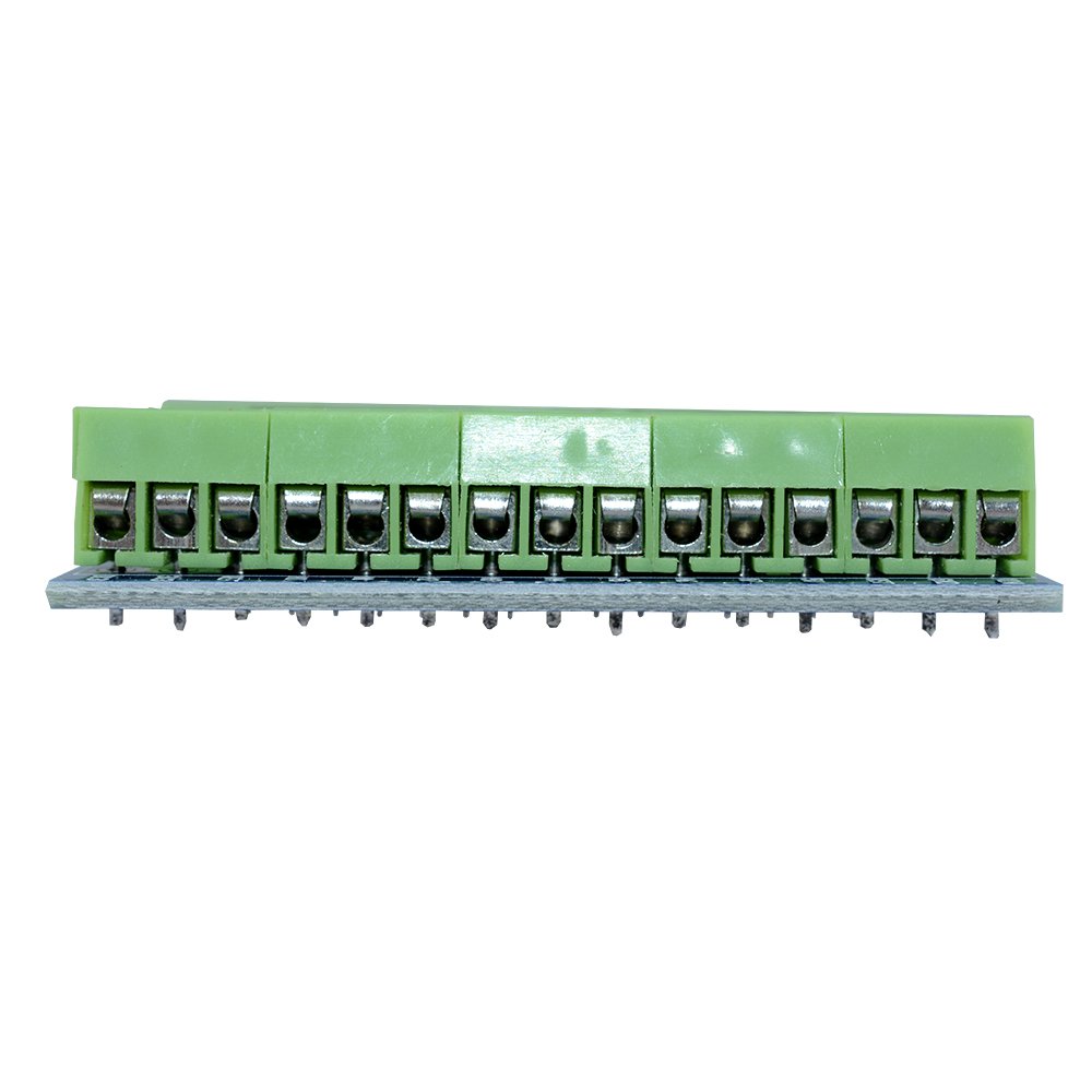 Aideepen 5pcs Nano V3.0 Expansion Board V3.0 Breakout Board Screw Terminal Adapter Shield Nano V3.0 AVR ATMEGA328P-AU Module