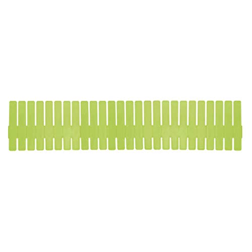 Sugoyi Solid DIY Household Drawer Divider, Freely Combine Divider Board Classified Storage Adjustable Drawer Divider, for Home(green)