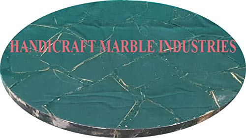 15" Inch Round Jet Black Natural Agate Coffee Table with Hair Pin Metal Base, Agate Table, Stone Coffee Table, Agate Table Top, Agate Round Coffee Table, Agate Side Table Home Decor