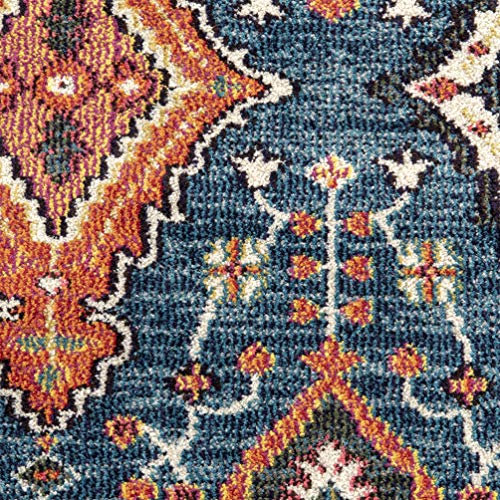 Amazon Brand – Stone & Beam Southwestern Vintage Area Rug, 7' 10" x 11', Multi