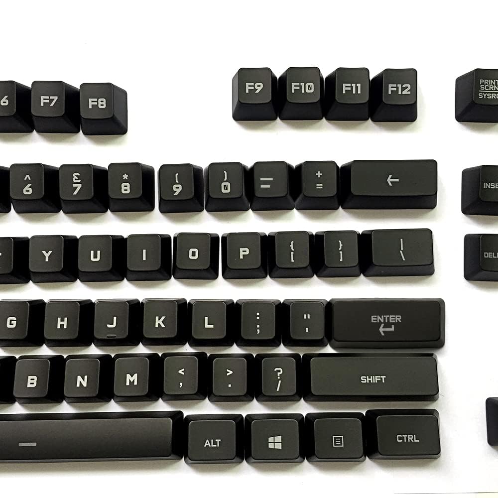 A Full Set 113 Keys keycaps Replacement for Logit G910 Orion Spark RGB Mechanical Gaming Keyboard