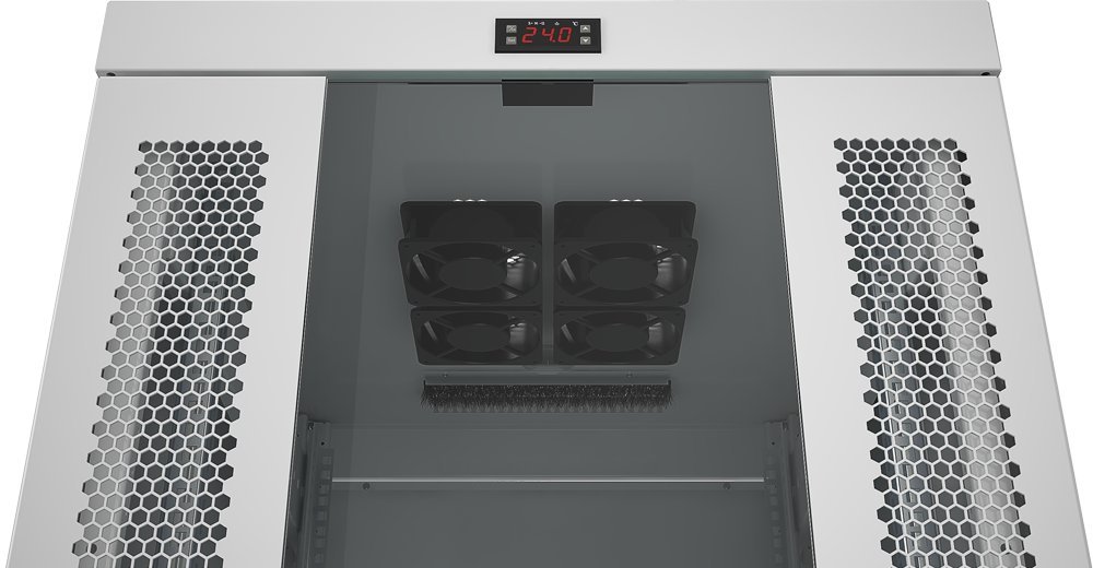 42U Server Rack Cabinet Gray 35" Deep IT Data Network Enclosure/Free Accessories !!!