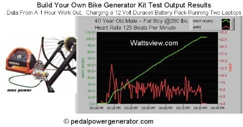 300 Watt Bicycle Generator 3/8" Belt Drive Pedal Power Pulley Dynamo