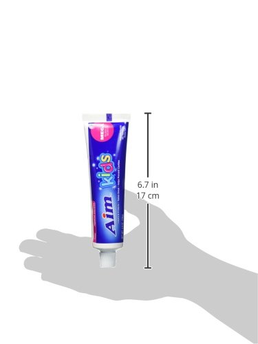 AIM Kids Mega Fluoride Toothpaste, Bubble-berry