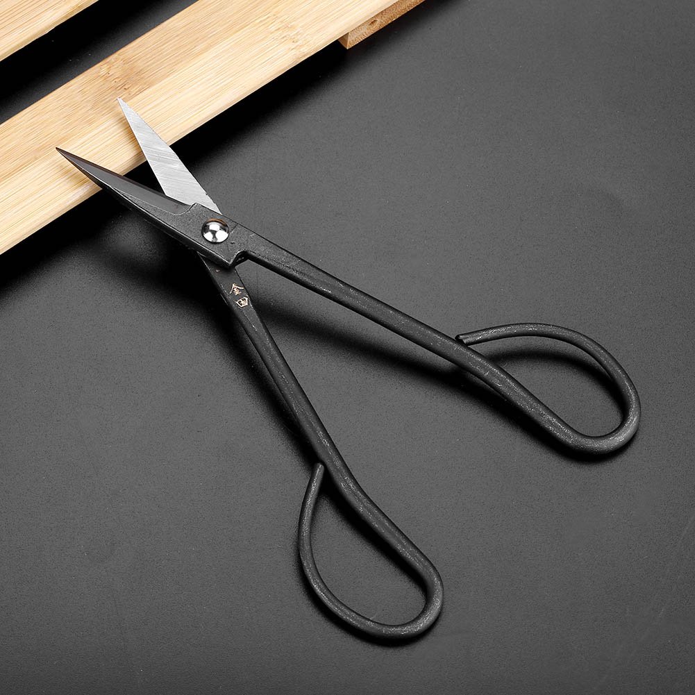 190mm Professional onsai Scissors for Arranging Flowers, Trimming Plants, for Grow Room or Gardening, Stainless Steel Bonsai Tools Garden Scissors