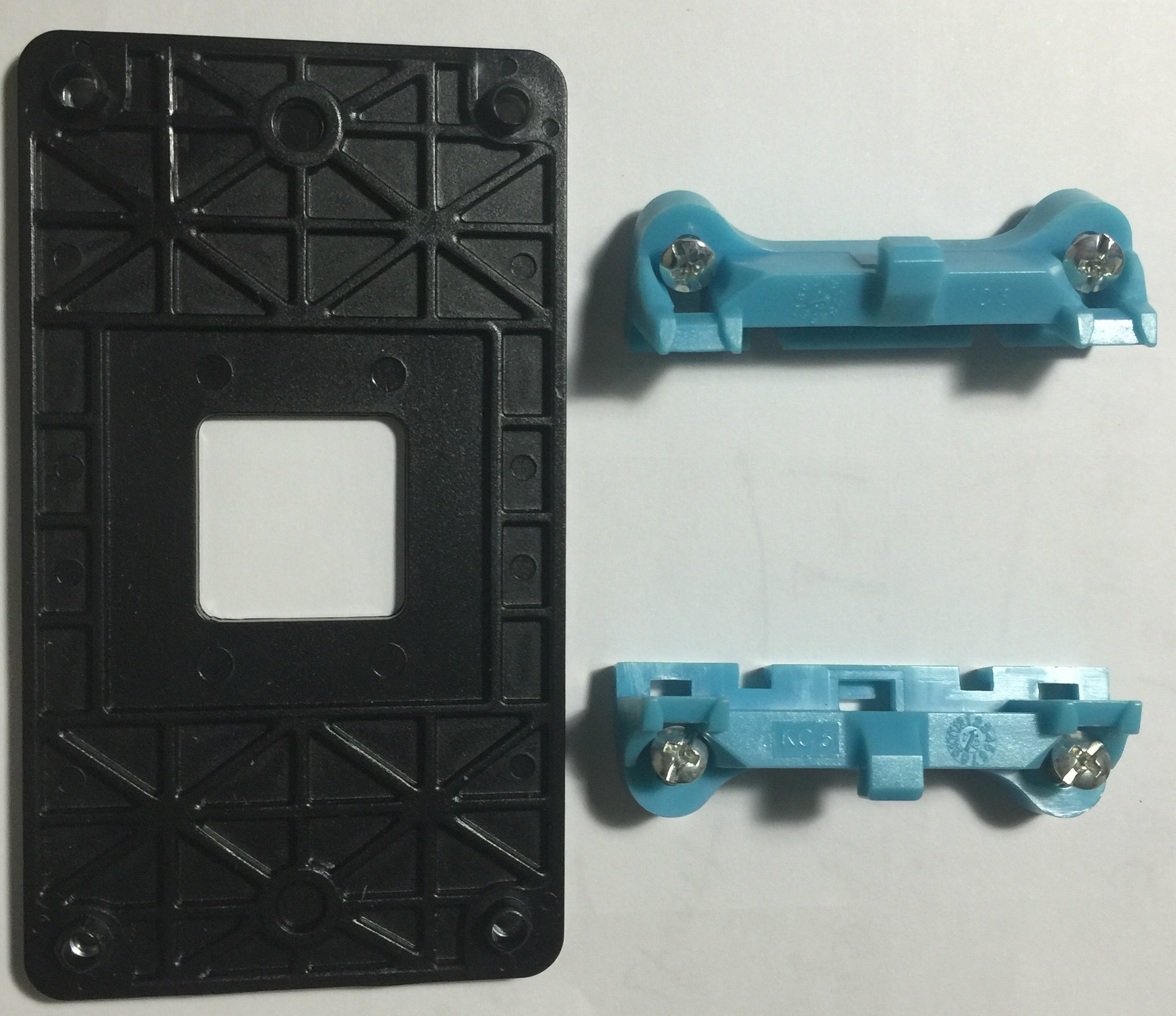 AMD CPU Fan Bracket Base for AM2 AM2+ AM3 AM3+ FM1 Socket (3pcs Version for Newer Motherboard)