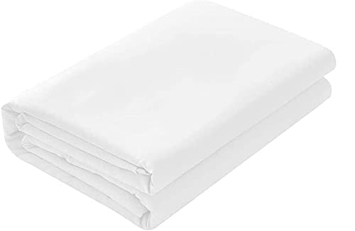 3 PC's Cot Bed Sheet Set - 33" x 75" White Cot Set - 1 Cot Fitted Sheet, 1 Cot Flat & 1 Cot Pillowcase - 100% Egyptian Cotton 600TC Cot Set - Perfect for Narrow Twin/Cot Size/Rv Bunk/Guest Bed