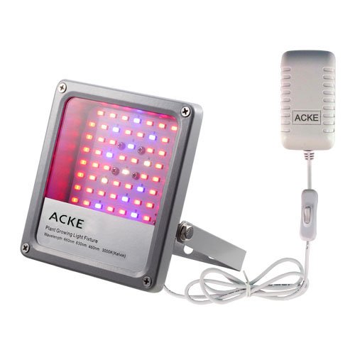 ACKE LED Grow Lights Full Spectrum,Plant Lights,Growing Lamps 12W for Indoor Plants,Hydropoincs