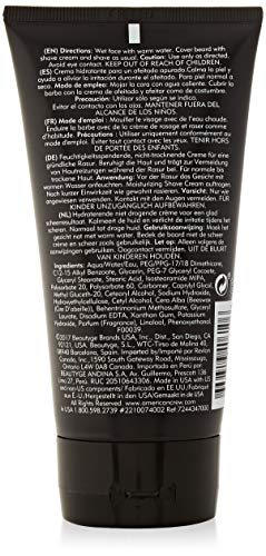 American Crew Shave Cream for Men, Moisturizing Shave Cream, 5.1 Fl Oz