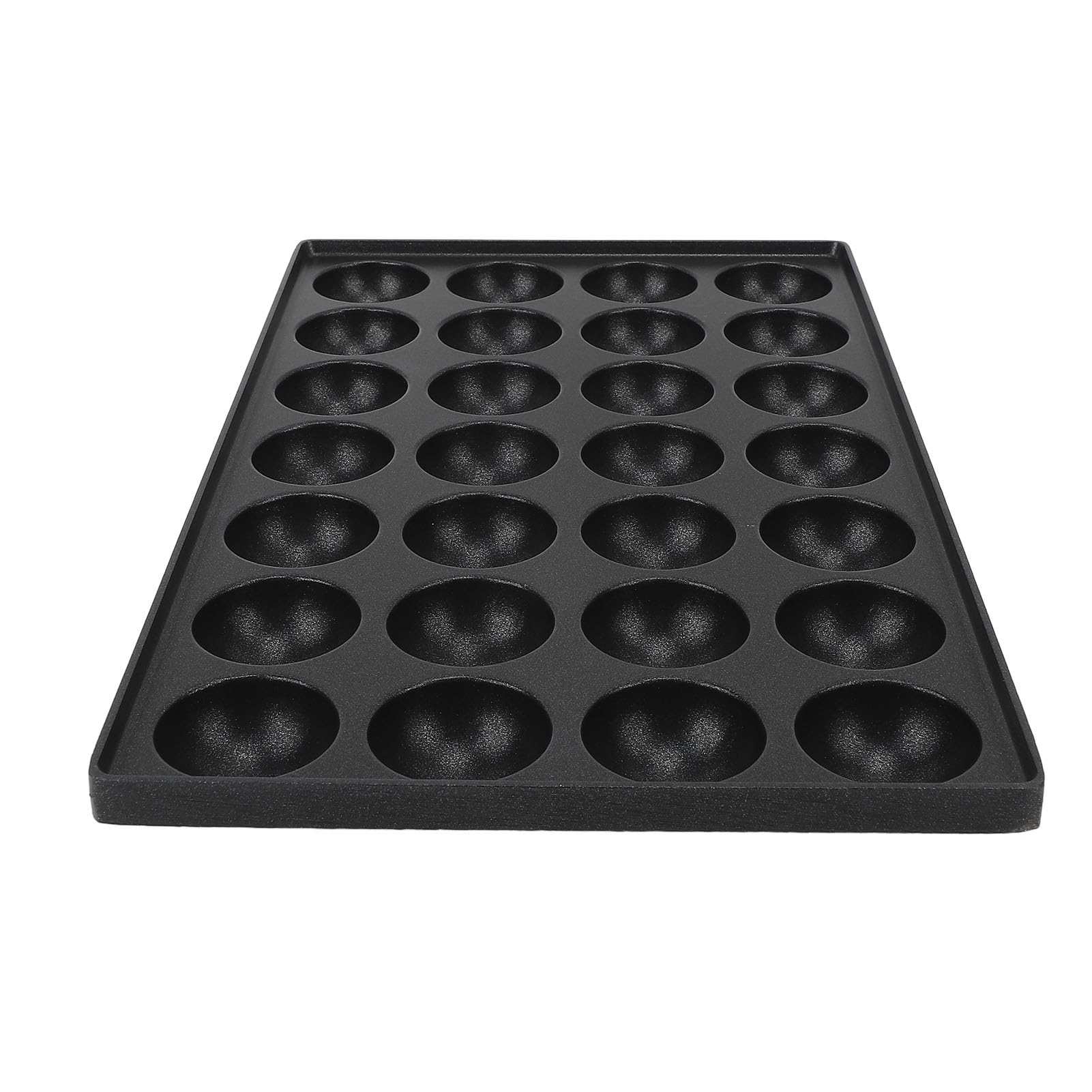 28 Holes Takoyaki Maker, Nonstick Aluminum Kitchen Frying Pan, Octopus Meatballs Baking Tray with Hole Diameter 4cm, Versatile Cooking Tray for Meat Balls, Quail Eggs