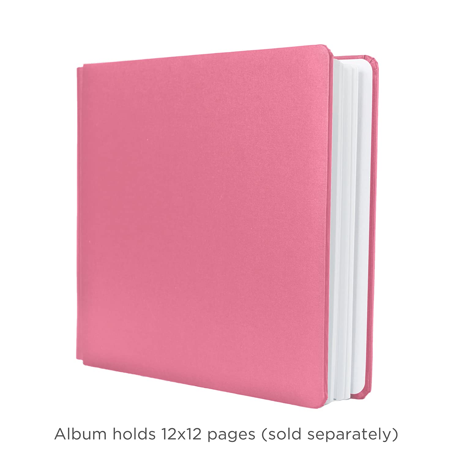 12x12 Passion Pink Blend & Bloom Album Book Cloth Cover by Creative Memories