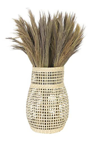 Bloomingville Decorative 20" Handwoven Natural Seagrass Vase Basket, Beige