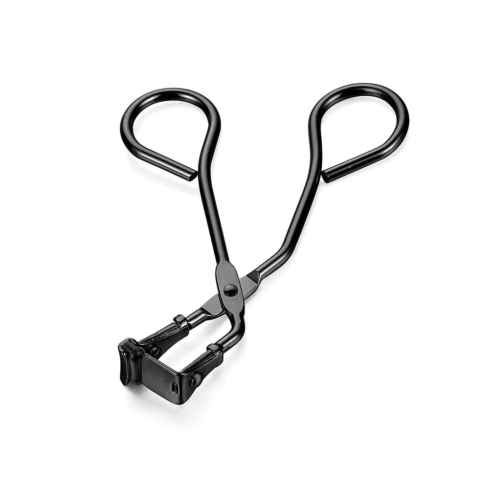 3 Pcs Eyelash Curler With Refill Pads 17IF No Pinching Mini Lash Curler Fits All Eyelash Shapes(Black, Gold and Silver)