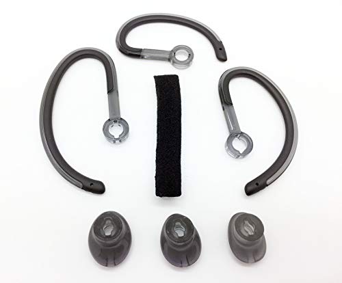 AvimaBasics Savi X40 Ear Tips | Replacement Earbuds Ear Buds Headset Parts Spare Kit Ear Loops Compatible with Plantronics SAVI X40 CS540 Savi W440 W740 W745 WH500 - (Mixed L/M/S) (1 Pack)