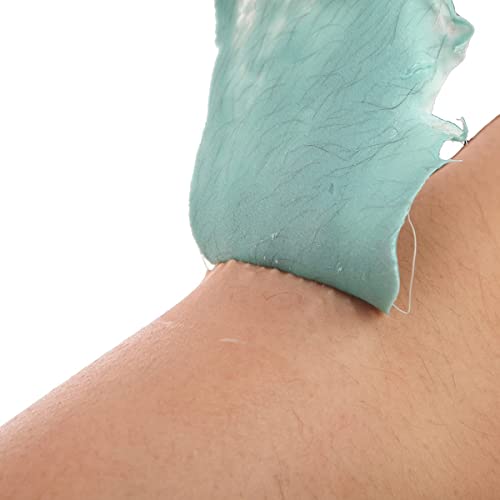 Bonjanvye Hard Wax Beans 500g Hair Removal Wax 17 oz Leg Wax-Glitter Gold