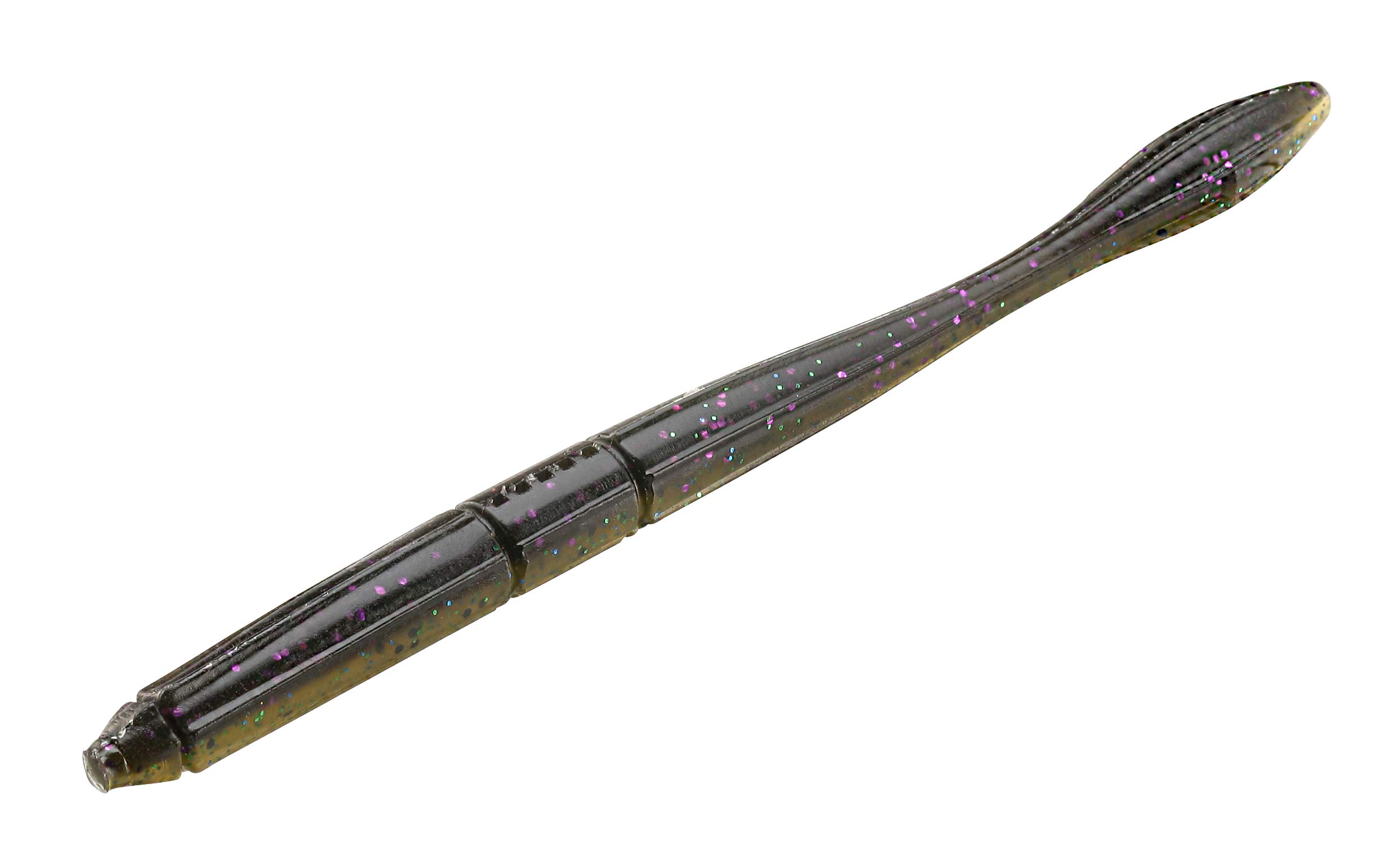 13 FISHING - Bubble Butt - Worm - 6" - 7/12oz - Blueberry Yum Yum - 6 Baits Per Pack - TW6-35
