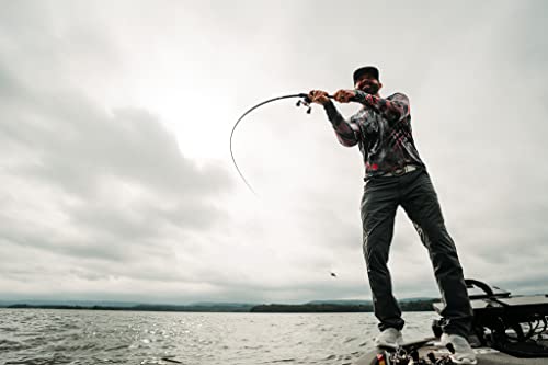 13 FISHING - Inception G2 Baitcast Reel - 7.3:1 Gear Ratio - Left Hand Retrieve (Fresh) - ING2-7.3-LH, Black