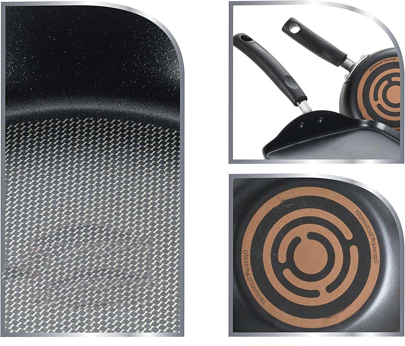 12-Piece Nonstick Pots and Pans Set, Easy Clean & Dishwasher Safe, Elegant Black Finish
