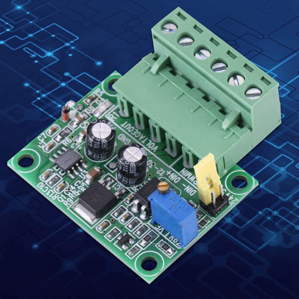 Nitrip Conversion Module, 1-3KHZ 0-10V PWM Signal to Voltage Converter Module Digital Analog Board