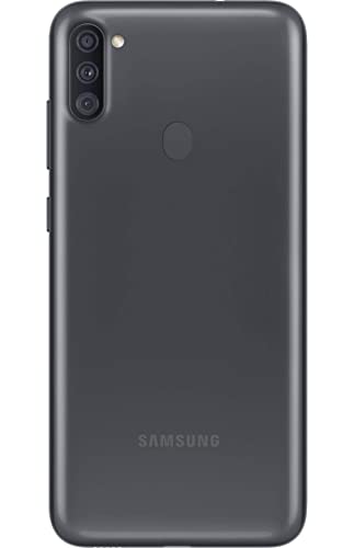 Samsung Galaxy A11 SM-A115A 32GB Single-Sim Android Smartphone - Black (Renewed) (Black, GSM Unlocked)