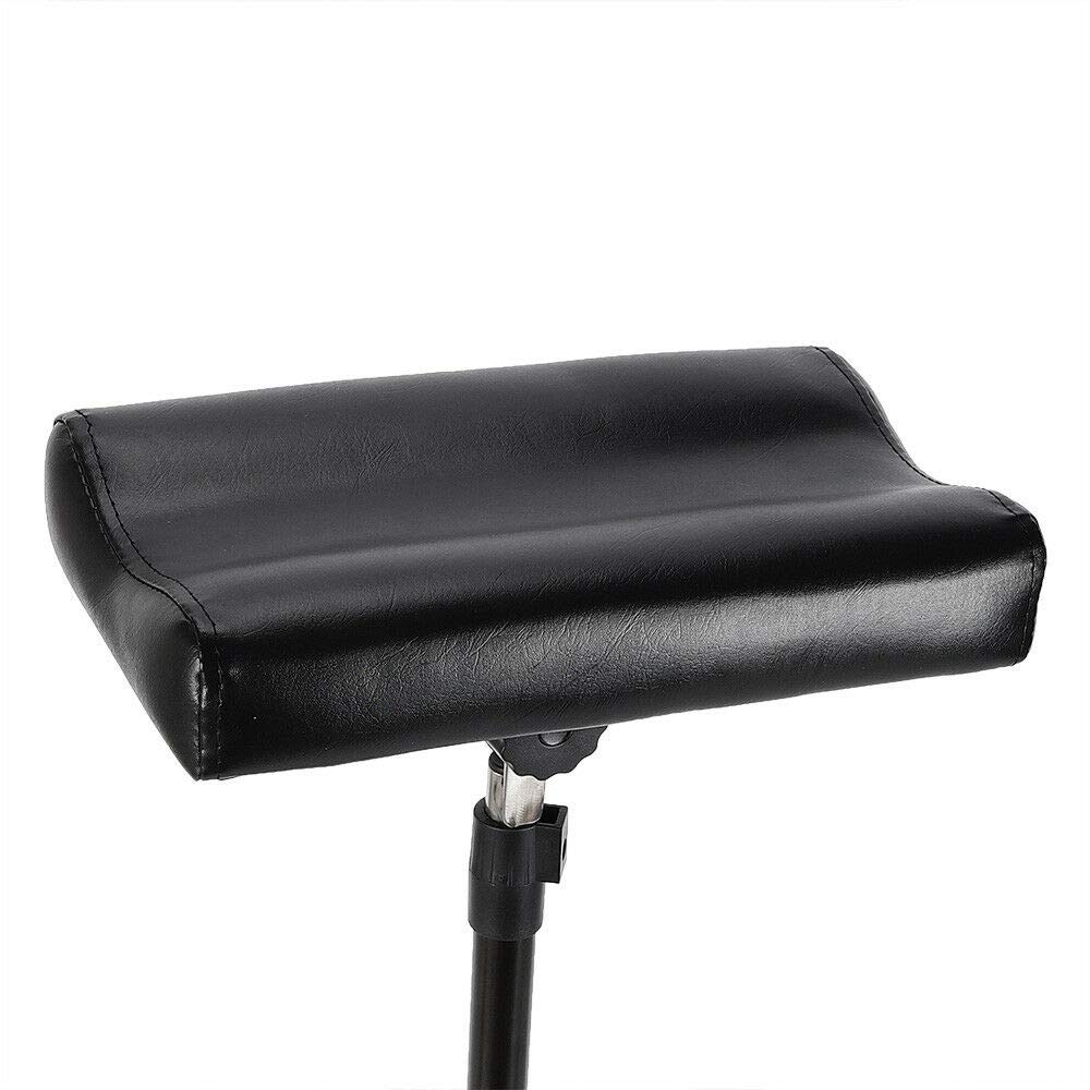 BoTaiDaHong Tattoo Armrest Arm Bar Leg Rest Stand Sponge Pad Tripod Stand Height Adjustable Studio Chair Sponge Pad Tool 65-125cm for Studio Salon Tattoo