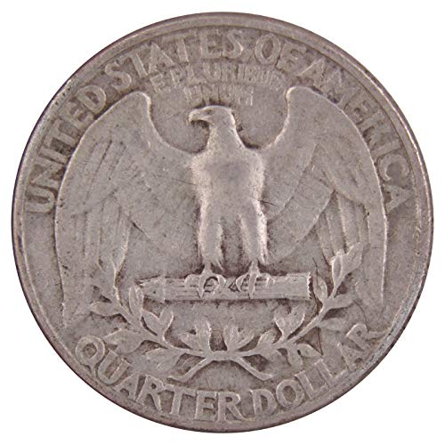 1932 Washington Quarter F Fine 90% Silver 25c US Coin Collectible