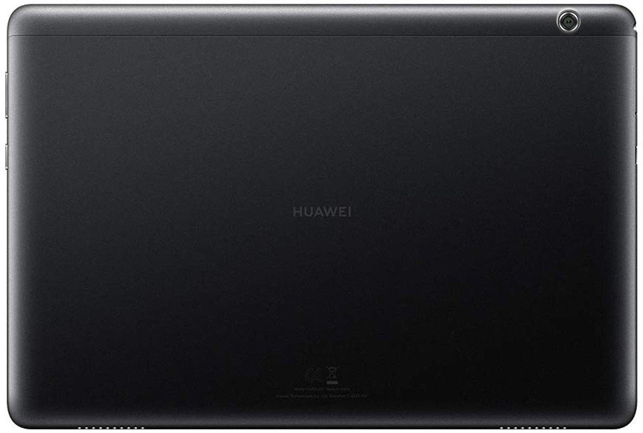 MediaPad T5 Tablet with 10.1" IPS FHD Display, Octa Core, Dual Harman Kardon-Tuned Speakers, 4G LTE, 2GB+16GB, International Version No Warranty (Black)