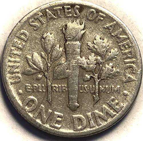 1953 P Roosevelt Silver Dime Seller Very Fine