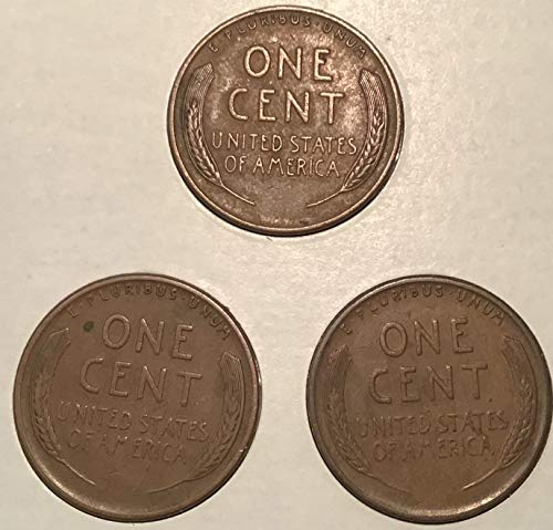 1941 P D S Lincoln Wheat Cent Penny Seller Very Fine