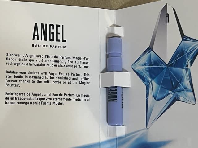 3 Thierry Mugler Angel EDP 1.2 Ml/0.04 Oz Each Spray Sample Perfume Travel Vial Lot