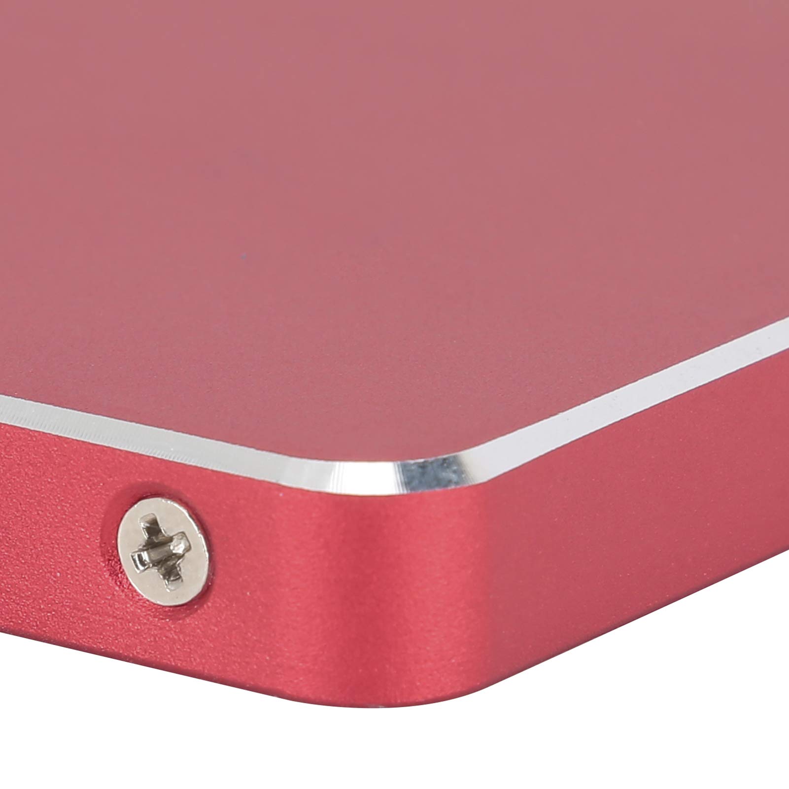 Portable Mobile SSD, USB 3.0 External Solid State Drive, No Noise Fast Hard Drive, Red Solid State Hard Disk for 98SE/ME/2000/XP/Vista/WIN7/WIN8(250GB)