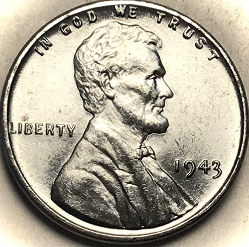 1943 P Lincoln Wheat Cent Steel OBR Penny Seller Mint State