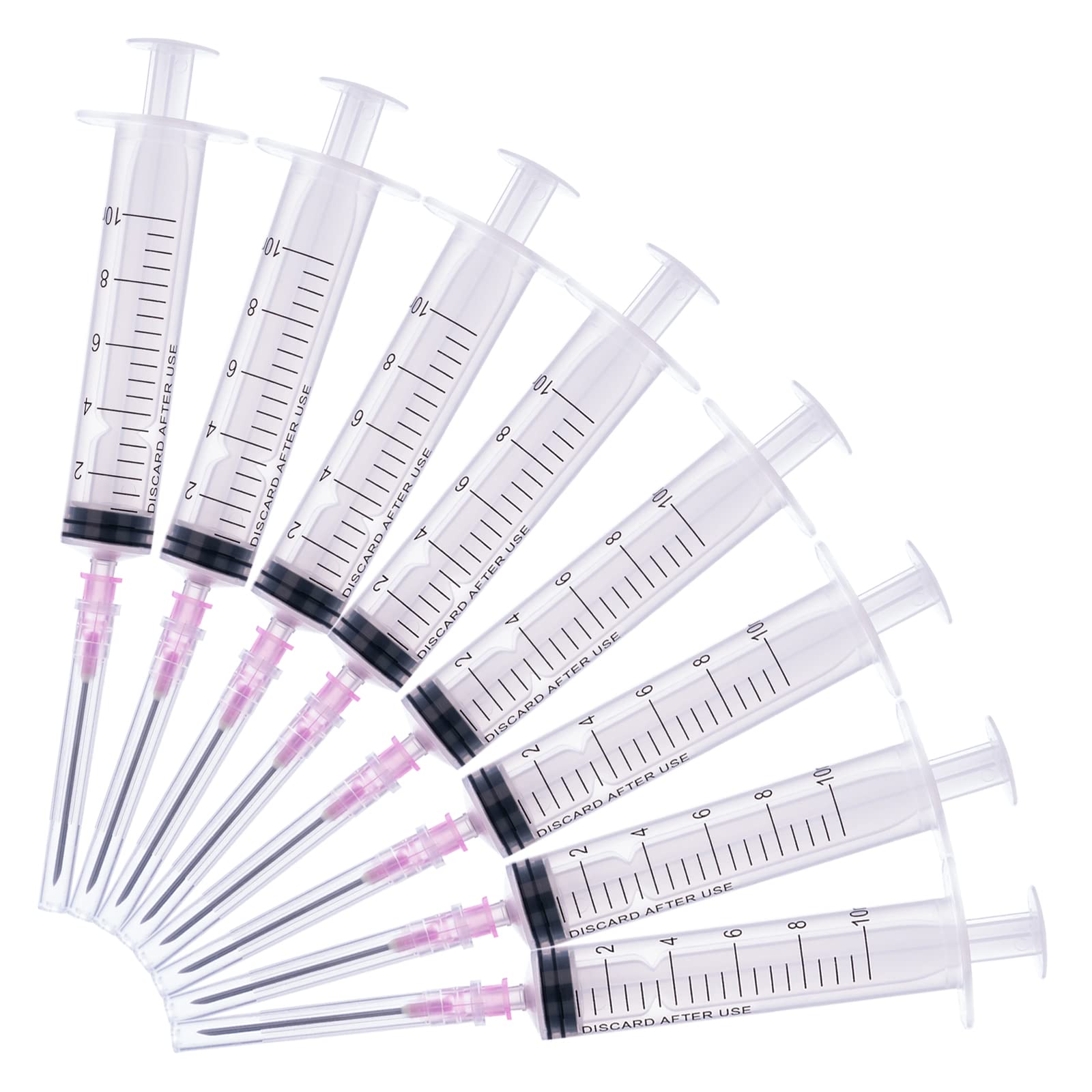 10ml/cc Lab Consumables with 18Ga/1.5'' Individually Wrapped (20Pack)